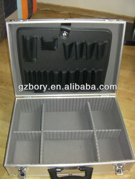 Electricians Lockable Aluminium Flight Case Toolbox Tool Organiser ...