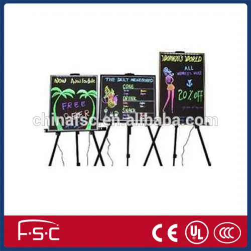 Repeated Use Led Moving Signage Writing Fluoresent Light Box, High ...