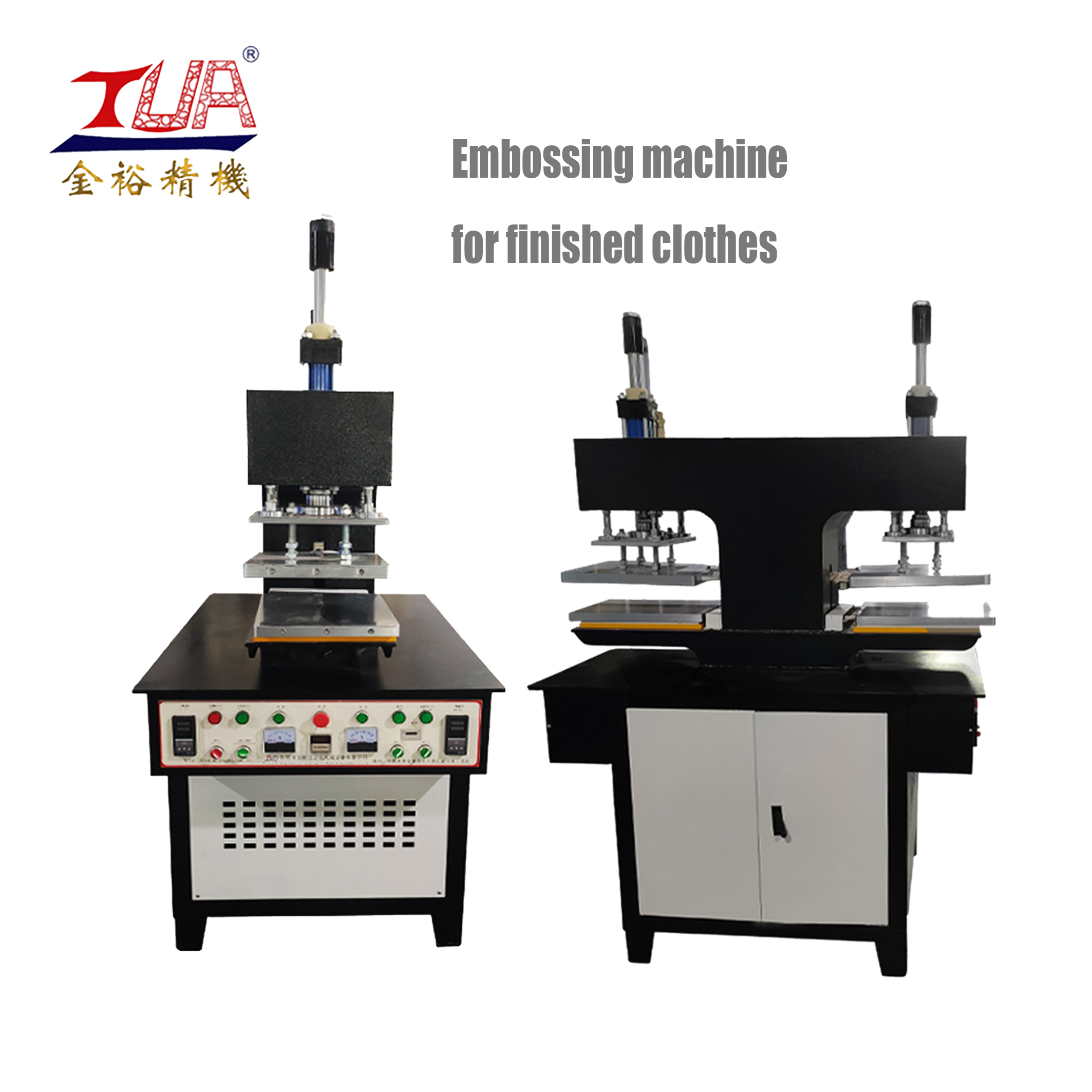 Textile Logo Embossing Machine For Finished Colothes, High Quality ...