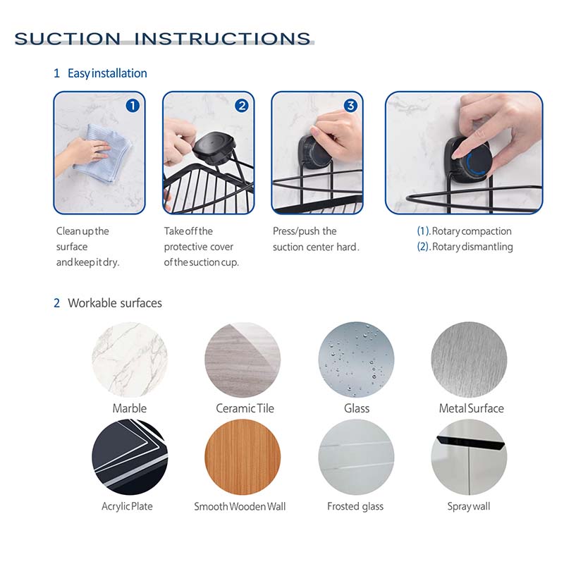 Wireking Wall-mounted Suction Cup Soap Holder, High Quality Wireking ...