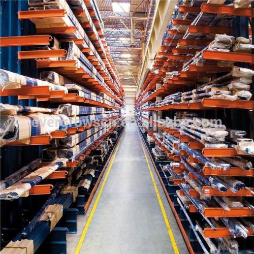 Cantilever Racking Type Heavy Duty Industrial Lumber Storage Rack, High ...