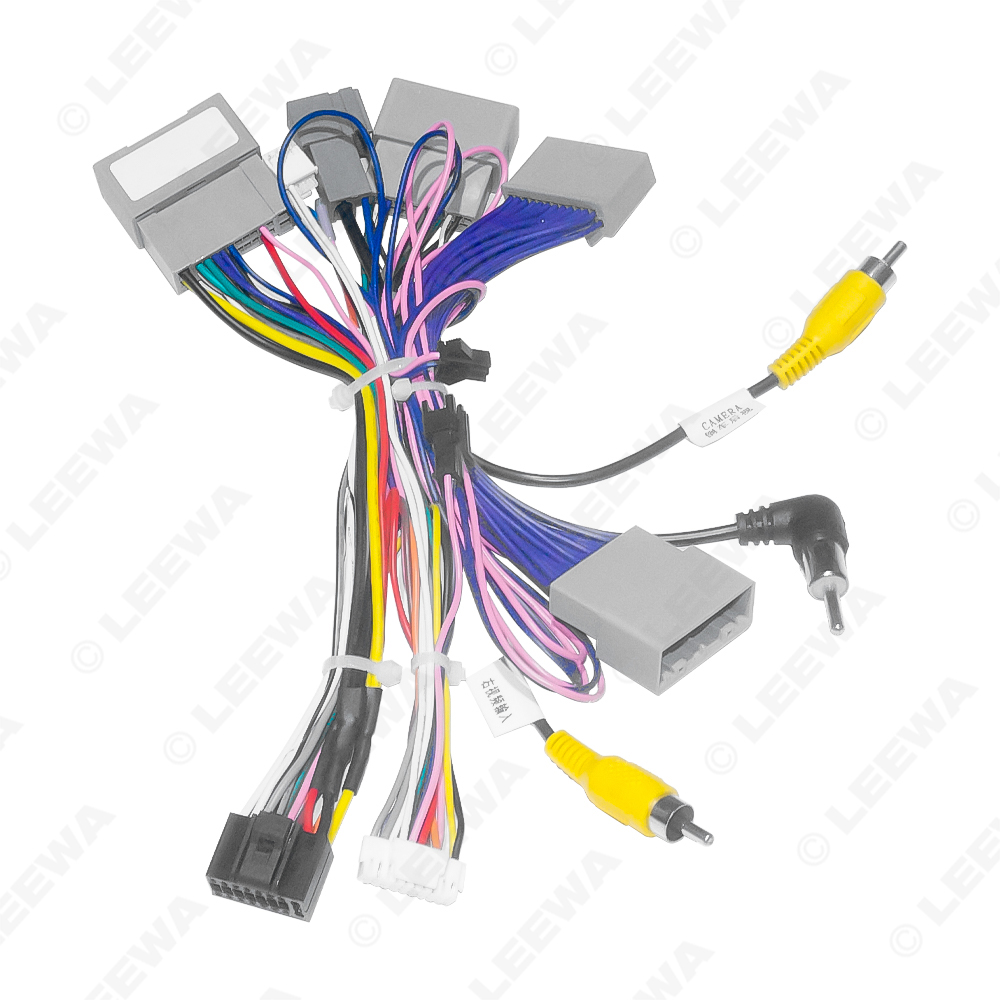 16pin Power Cord Wiring Harness Adapter With Canbus For Honda Fit/hrv ...
