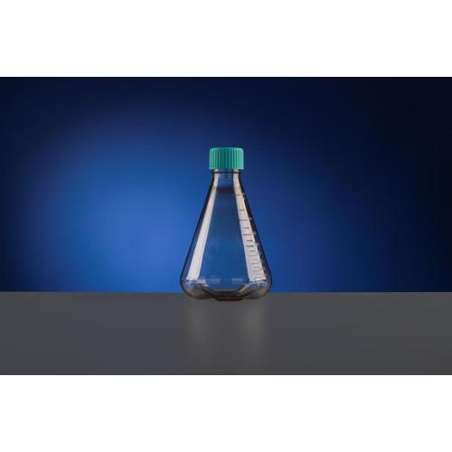 125 mL PC Erlenmeyer Flasks Baffled Seal Cap China Manufacturer