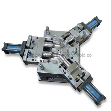 C45 Elbow Pvc Pipe Fitting Mold With Hasco Ejectors, Available In ...