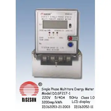 Electric Meters,multirate Meters With Single Phase, High Quality ...