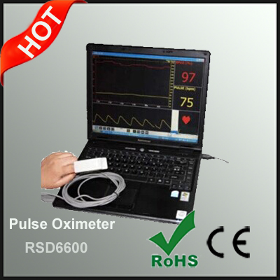 Pc Based Usb Spo2 Fingertip Pulse Oximeter, High Quality Pc Based Usb ...