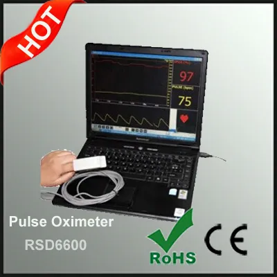 Pc Based Usb Spo2 Fingertip Pulse Oximeter, High Quality Pc Based Usb ...