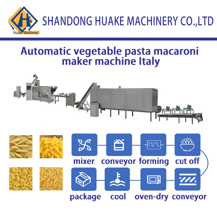 Penne Pasta Extruder Machine: Big System For Small Size Macaroni ...