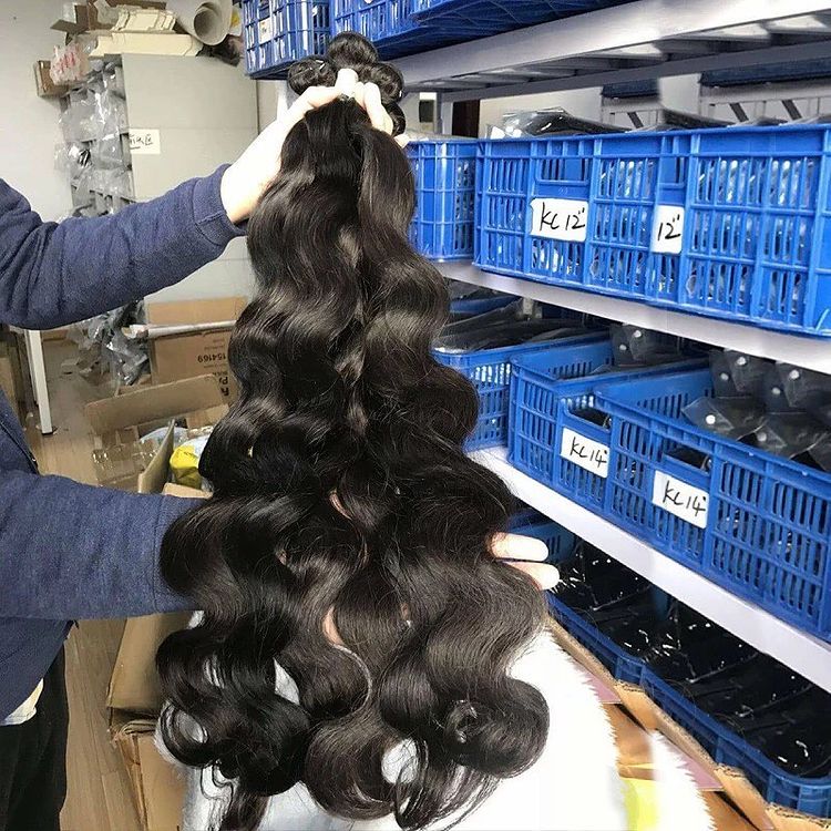 12 A Raw Virgin Free Sample Hair Bundles Human Hair Vendors Body Wave ...
