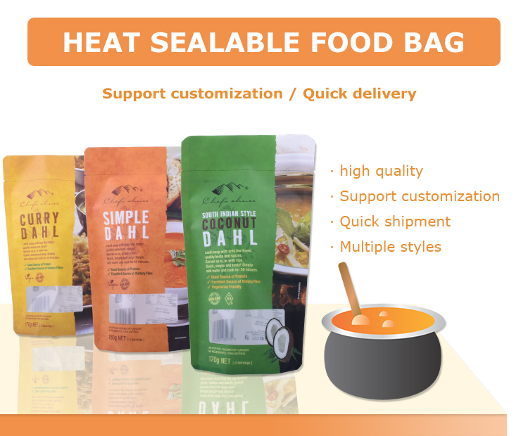 Doypack Food Grade Packaging Heat Sealed Pouch, High Quality Doypack ...
