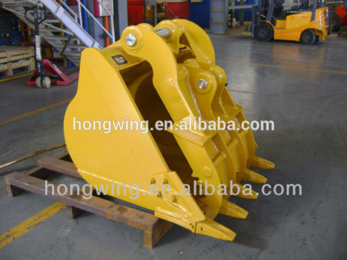 Excavator Grab/excavator Bucket/plastic Excavator Bucket/thumb Bucket ...