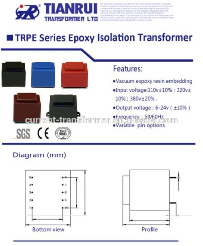 Trpe Series Pcb Transformer Ei Transformer 230v Transformer 230v, High Quality Trpe Series Pcb ...