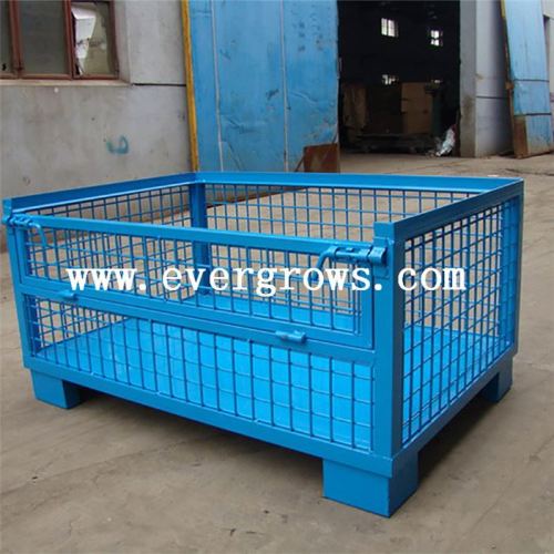 Heavy Duty Steel Platform Contenedor De Metal Con Tapa, alta calidad ...