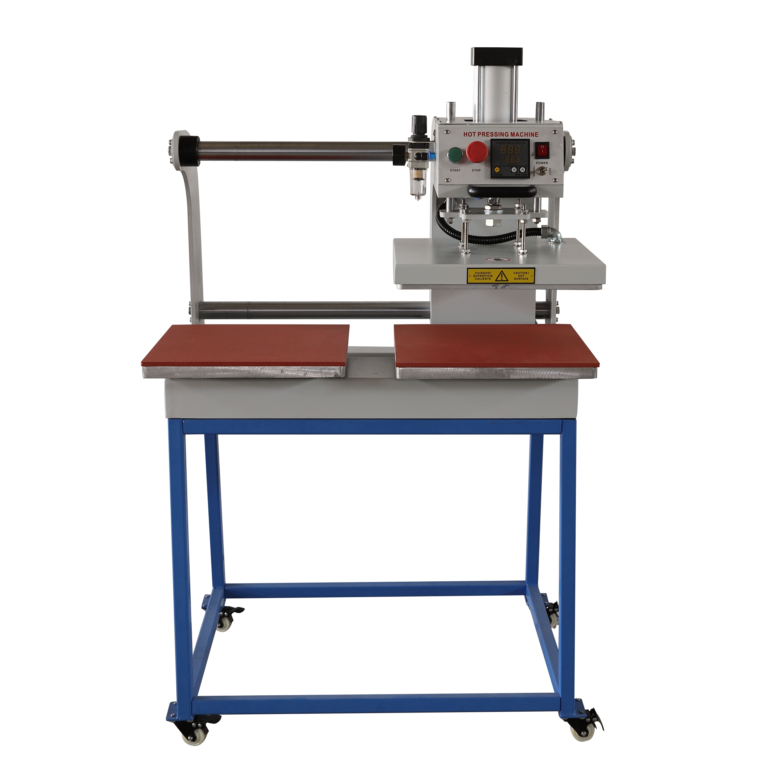 Ds-ha38 Double Station Pneumatic Heat Press Machine For T-shirt Hot ...