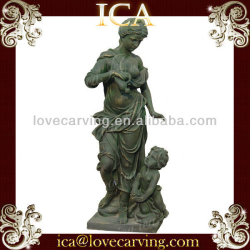 Antique Cast Iron Statues,cast Iron Figure,cast Iron Angel Statue,cast ...