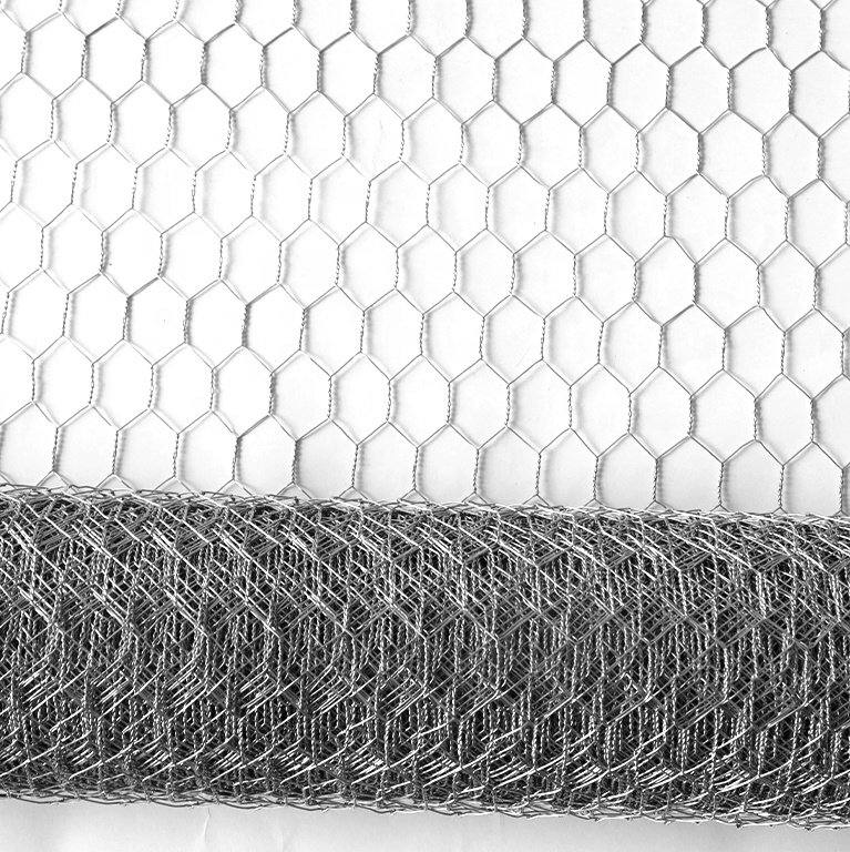Reverse And Normal Twist Bwg 21-22 Chicken Wire Hexagonal Mesh In Sus ...