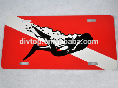 Dolphin Diving Car Licence Plate, High Quality Dolphin Diving Car ...