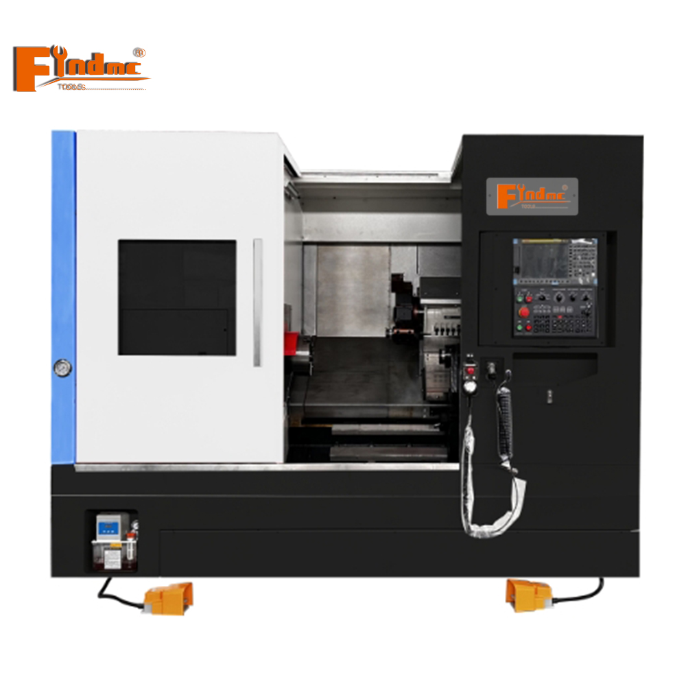 Syntec System Cnc Metal Turning Machine Tck600d/tck600dy, High Quality ...