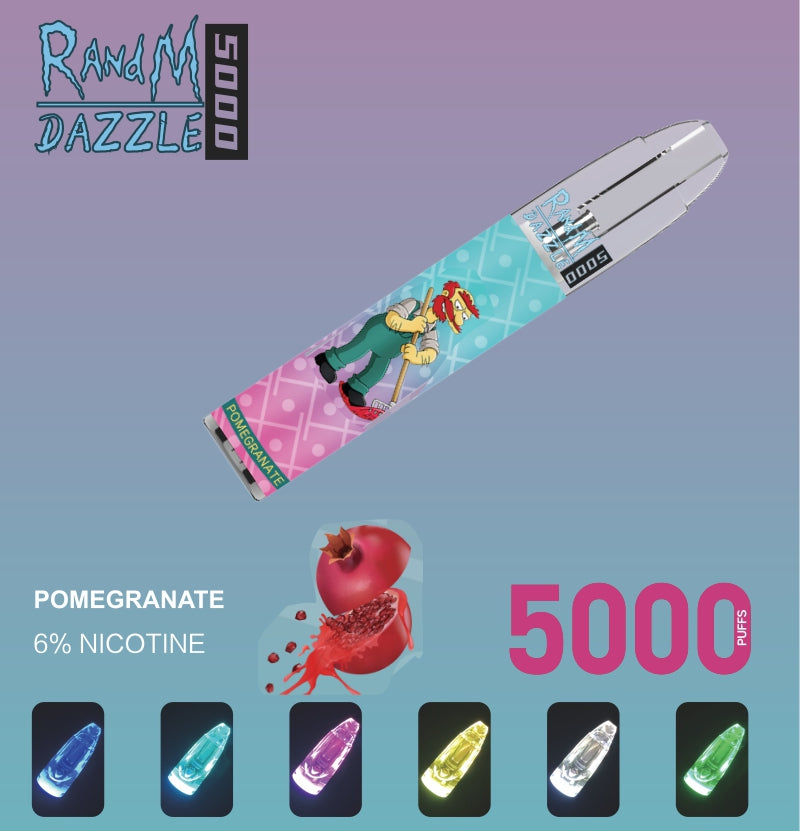 Randm Dazzle 5000 Vape Disposer คุณภาพสูง Randm Dazzle 5000 Vape ...
