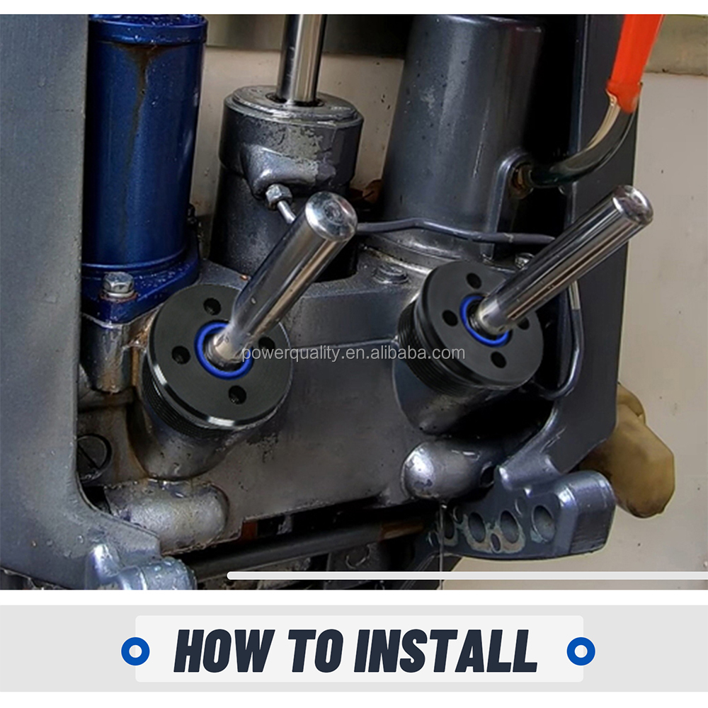 Trim Cap Cylinder With Seals & O-rings For Suzuki & Yamaha 4cyl/6cyl 2/ ...