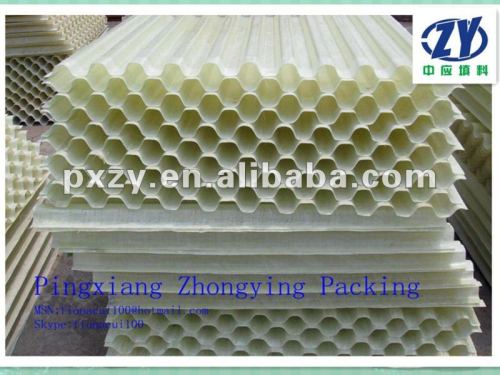 Plastic Honeycomb Monolith Packing, High Quality Plastic Honeycomb ...