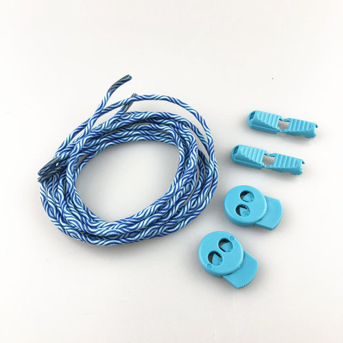 Stretching Lock Lace 7 Colors A Pair Of Locking Shoe Laces Elastic ...