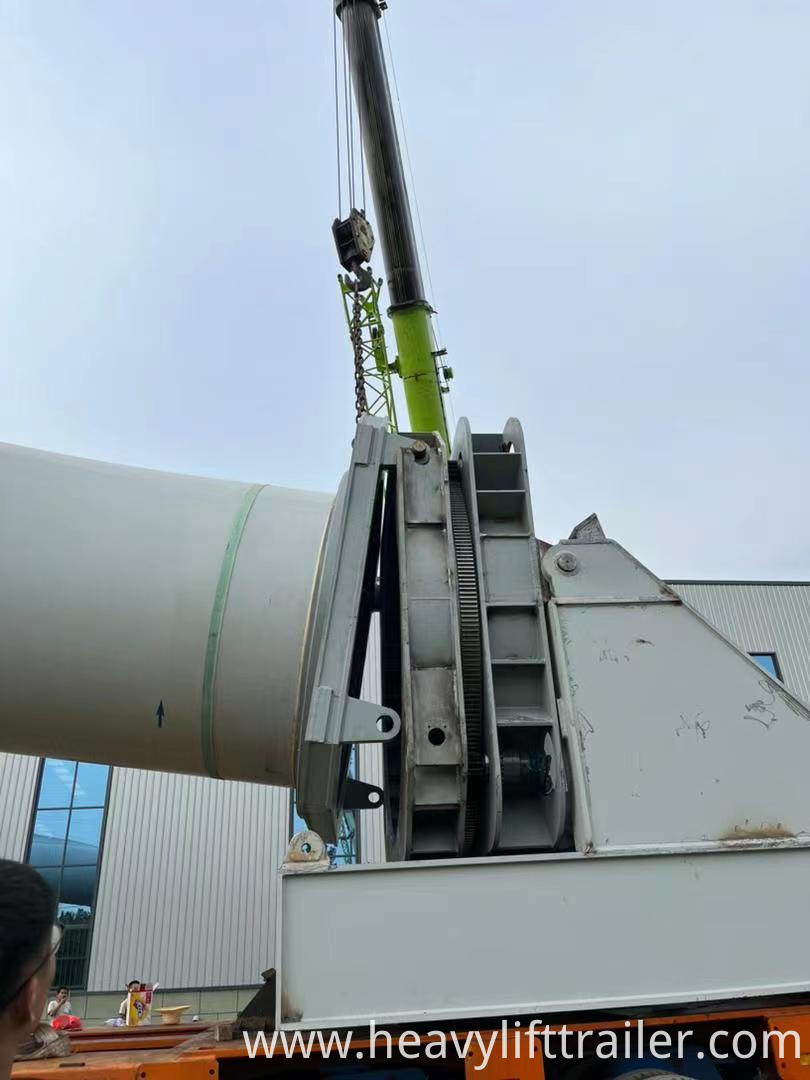 Wind Turbine Blade Transport Trailer China Manufacturer