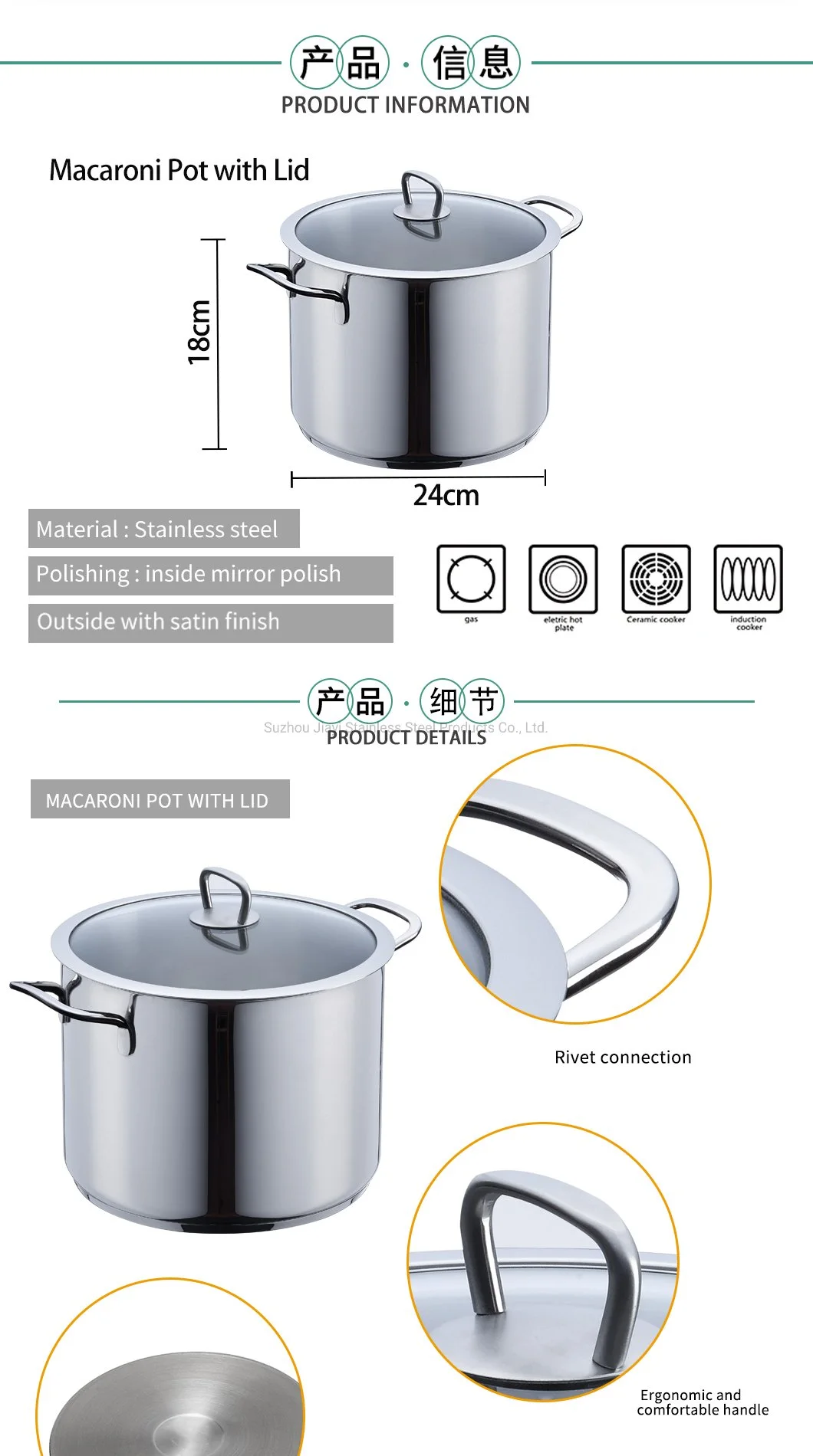 Stainless Steel Commercial Cookware Restaurant Saucepan, High Quality ...