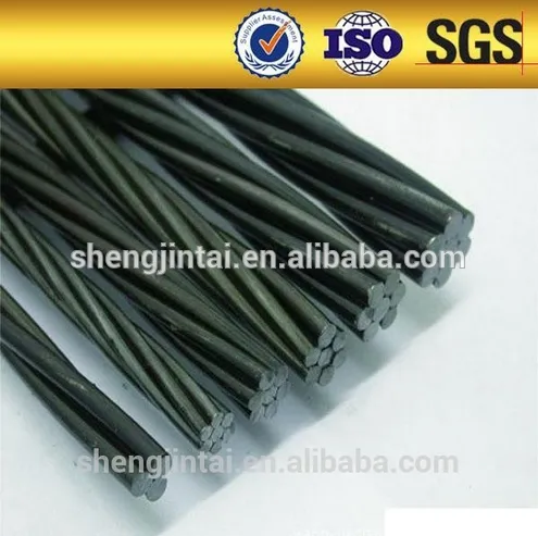 Barrier Messenger Wire Cable 19 Wire Galvanized Pc Strand, High Quality ...