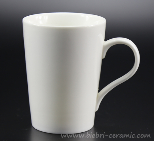 300ml Plain White Color Hotel And Restaurant Ceramic Porcelain Mugs ...