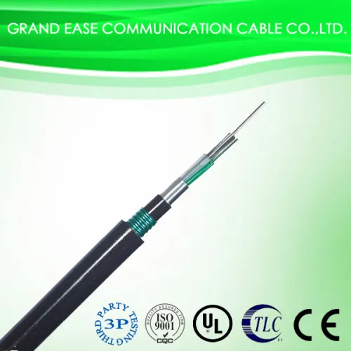 12 Cores Single Mode Armored Outdoor Optical Fiber Cable Gyta53, High ...