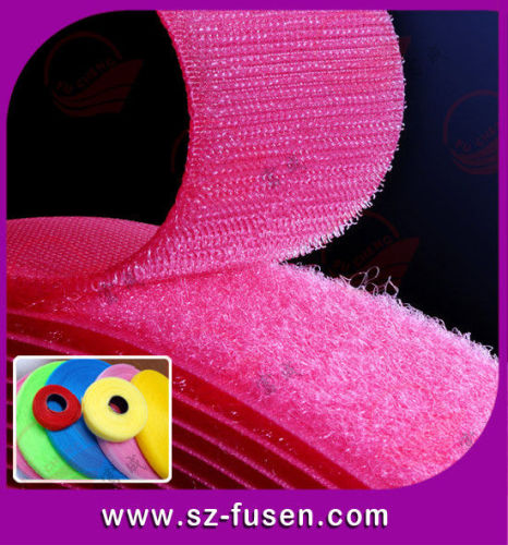 Hot Stamped Velcro Hook And Loop For Hats , Shoes Decoration, High ...