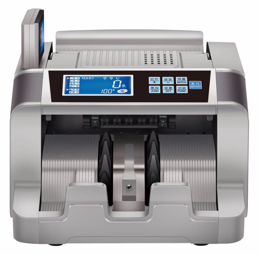 Multi-currency Automatic Bill Counter Portable Money Counting Machine ...