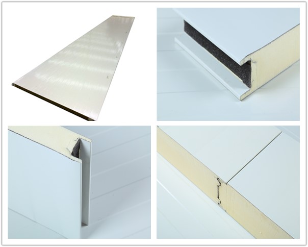 Pu Polyurethane Refrigerator Freezer Wall Insulation Cold Room Panel ...