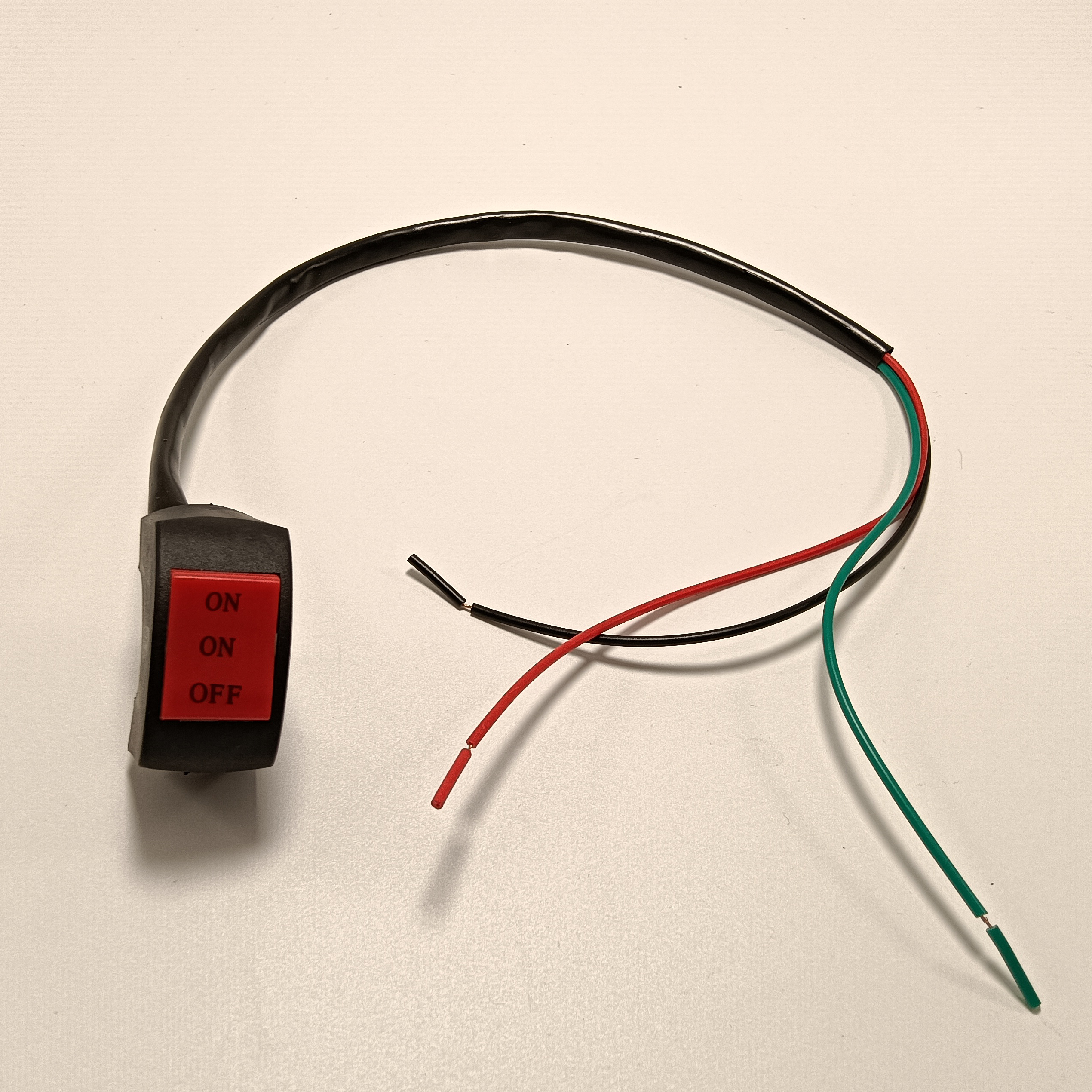 Universal Spotlight Switch 3-wire On/on/off Motorcycle Starter Push ...