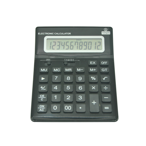12 Digit Dual Power Desktop Calculator, High Quality 12 Digit Dual ...