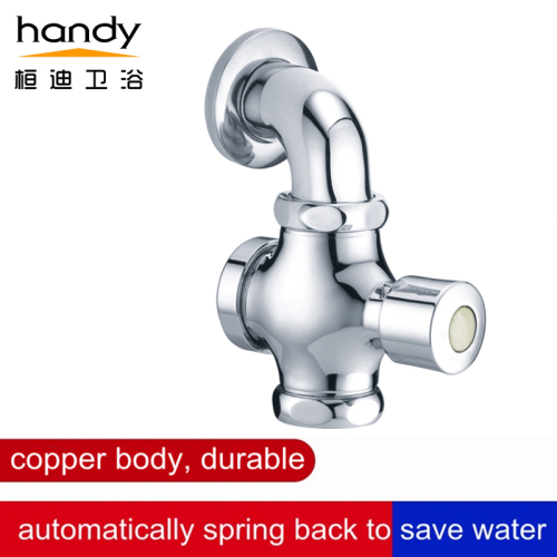 Manual Press Flush Valve With Inlet Elbow, High Quality Manual Press ...