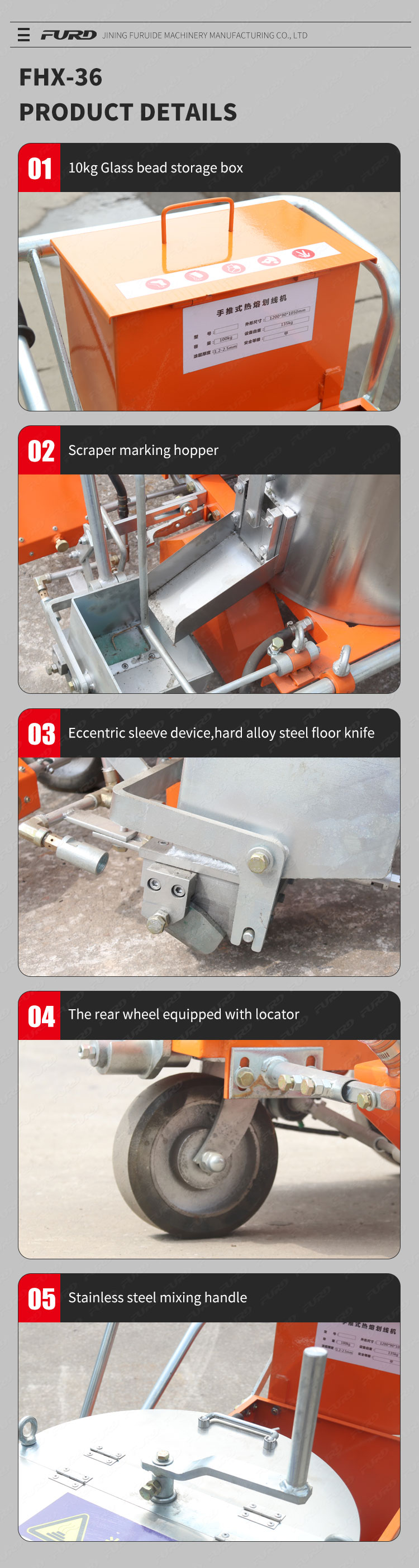 Thermoplastic Road Vibrating Line Marking Machine/การทำเครื่องหมาย ...