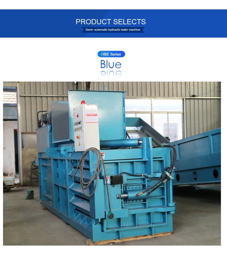 Semi automatic baler machine China Manufacturers Suppliers Factory Exporter