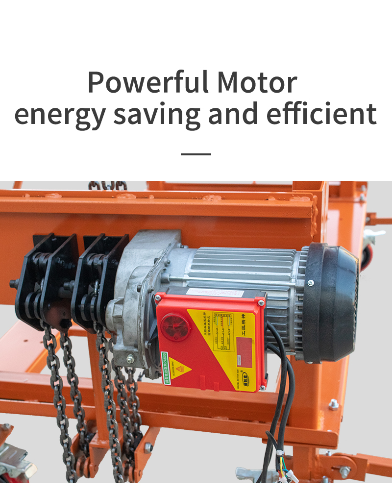 Electric Lifting Ladder Scaffolding For Construction (2-5 Meters), High ...