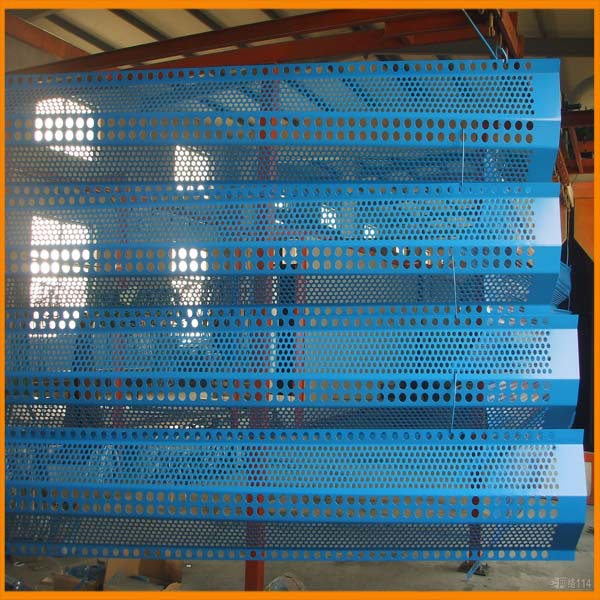Wind Dust Fence Air Screen Perforated Metal, High Quality Wind Dust ...