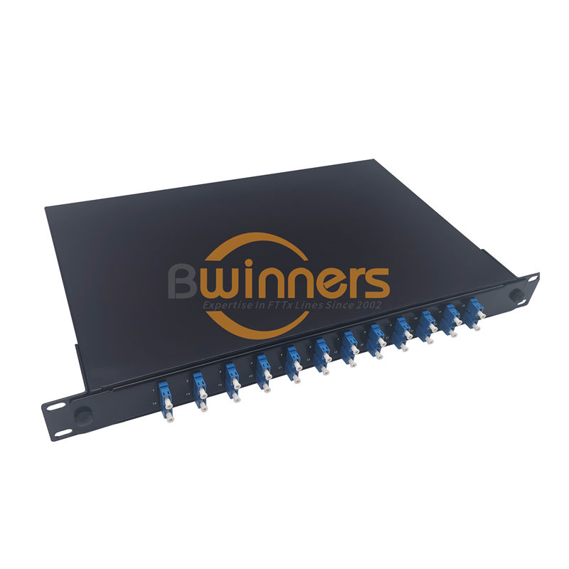 24 Port Cold-rolled Steel 1u Fiber Optic Cable Patch Panel, High ...
