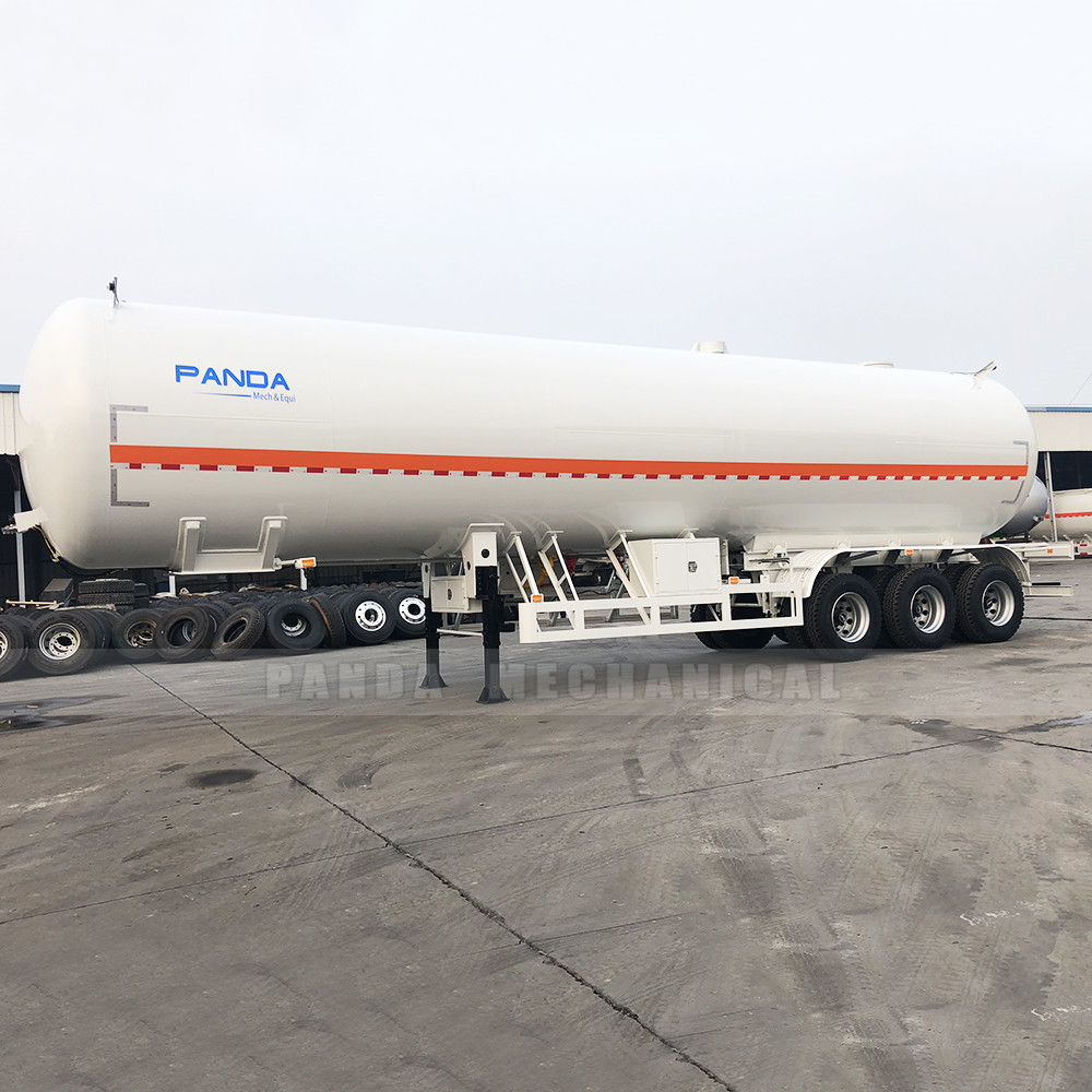 Lpg Bobtail Semi Trailer And Lpg Gas Cylinder Tanker Transport Trailers ...