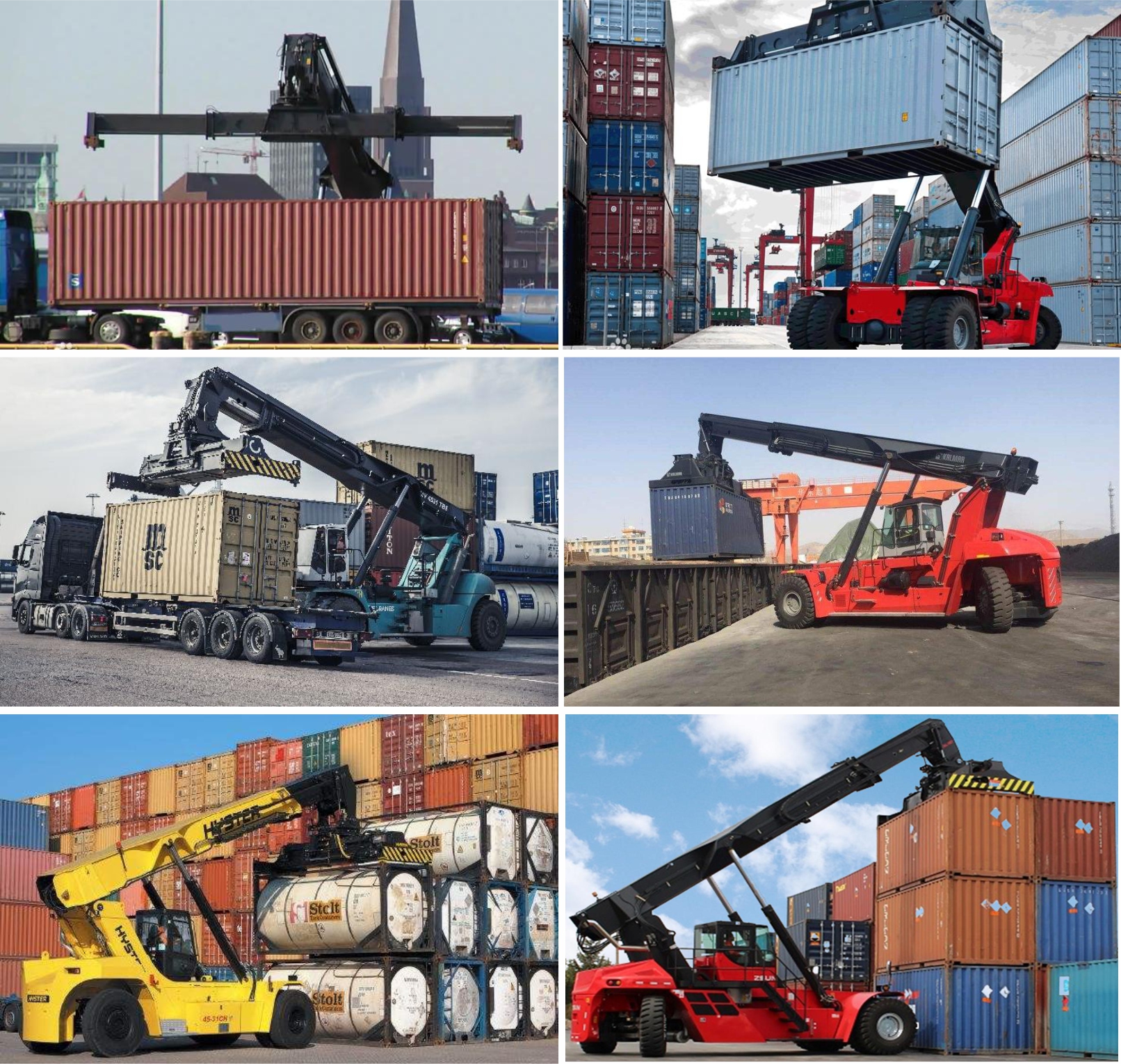 Zrs4531 Zoomlion 45 Ton Container Reach Stacker - Affordable Crane ...