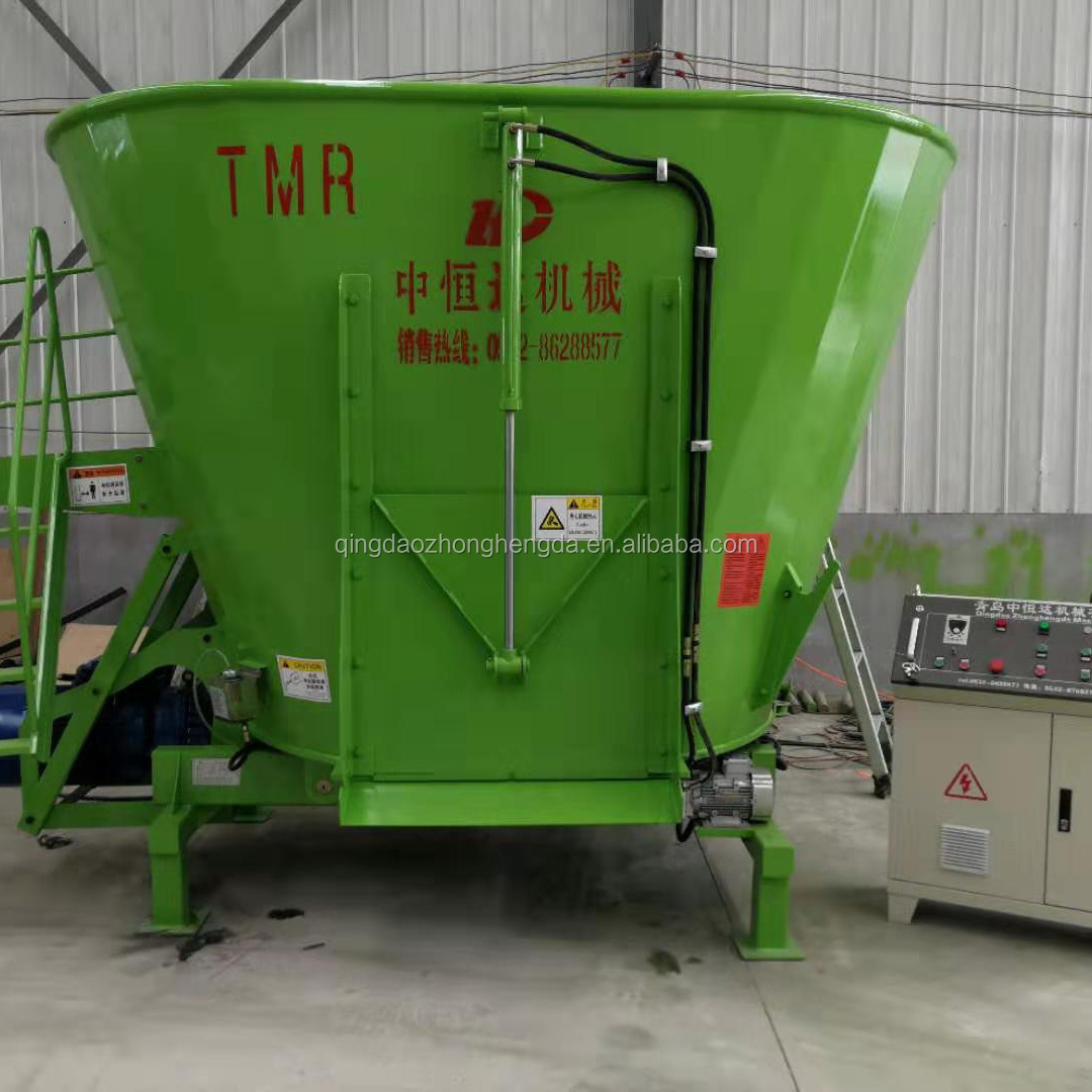 Tmr Feeds Mixer Wagon 6m3: Cattle Feed Machine, High Quality Tmr Feeds ...