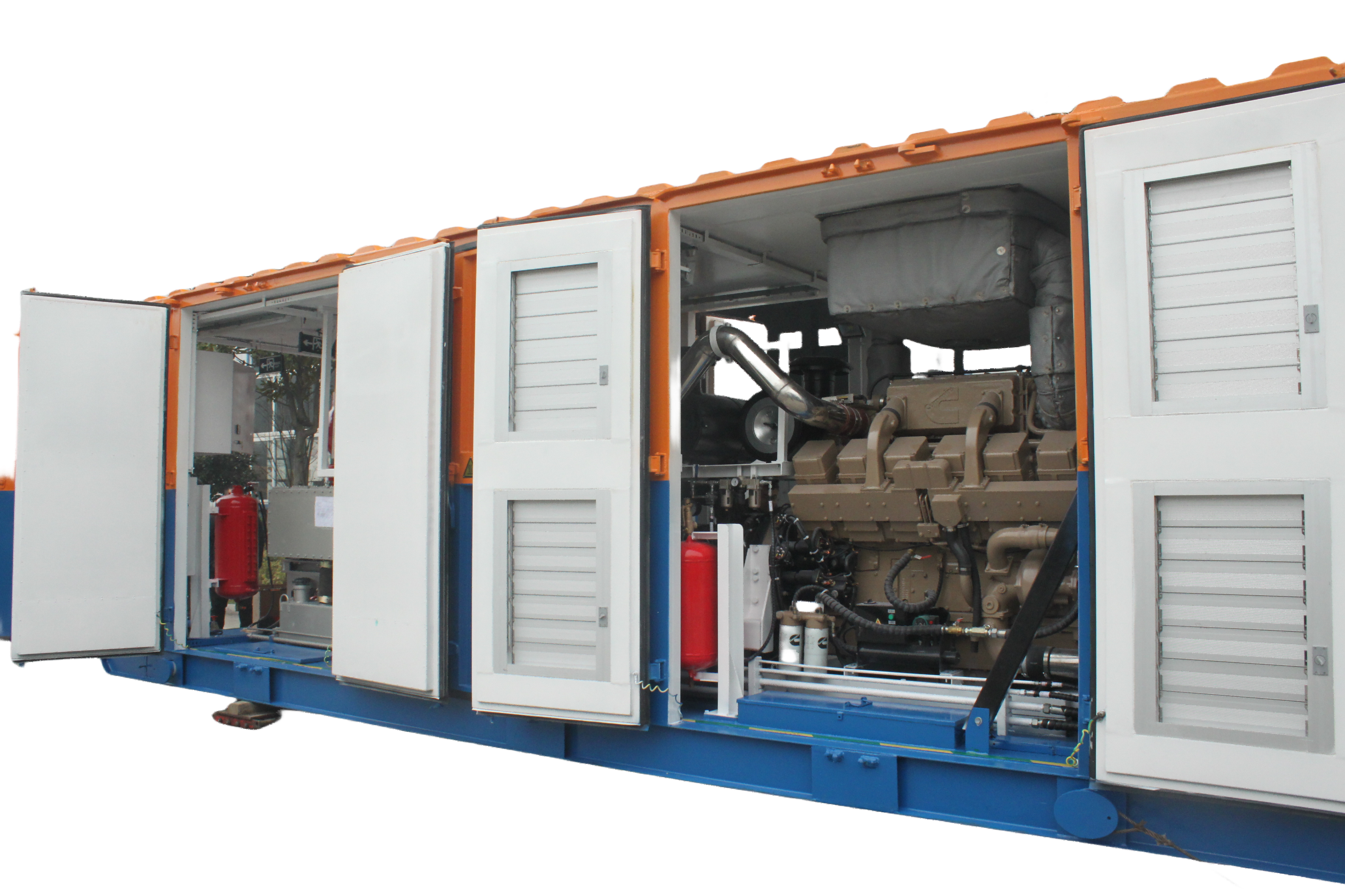 Kh1000 High Pressure Injection Skid-mounted Pump Unit For Oilfield Mud ...