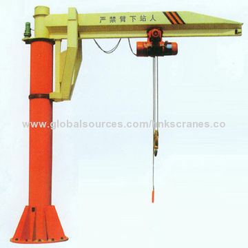 Floor-mounted Slewing Jib Crane, 3t/5t/10t, Rotating 360 Or 180°new, High Quality Floor-mounted ...