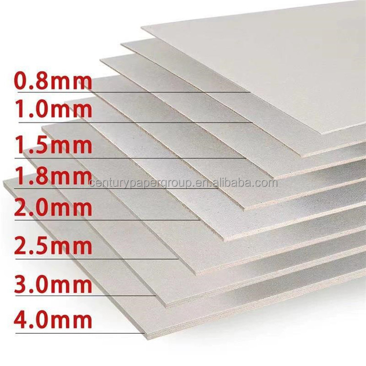 1.5mm Thick Gray Cardboard Sheets, High Quality 1.5mm Thick Gray ...