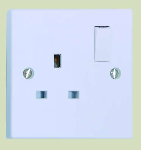 1 Gang 13 Amp Switched Socket Double Pole, High Quality 1 Gang 13 Amp ...