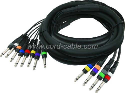 Dmb Series Multi-channel Stage Snake Cable Mono Jack To Stereo Jack ...